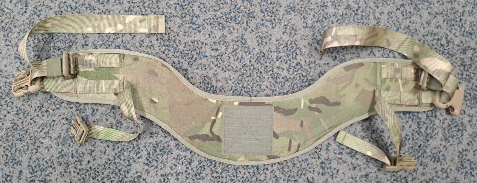 Genuine British Army Military SAS MTP Virtus MK 3 90L Bergen Hip Pad B ...